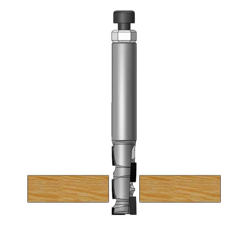 TELCON-PCD Router 1+1 12x35 mm Hyfeed